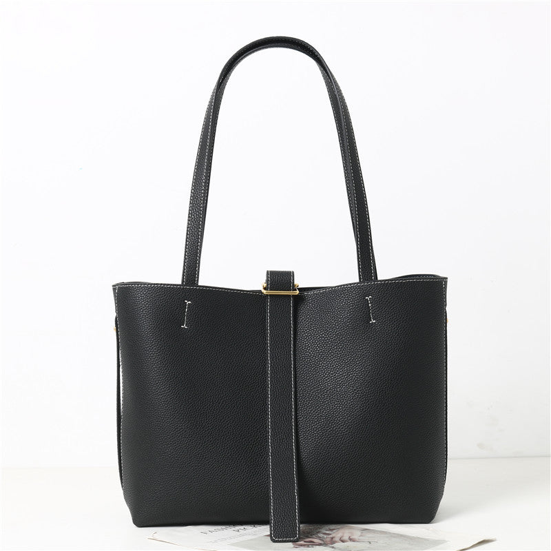 Gabby Tote Bag (Black) – Giselle.C Studio